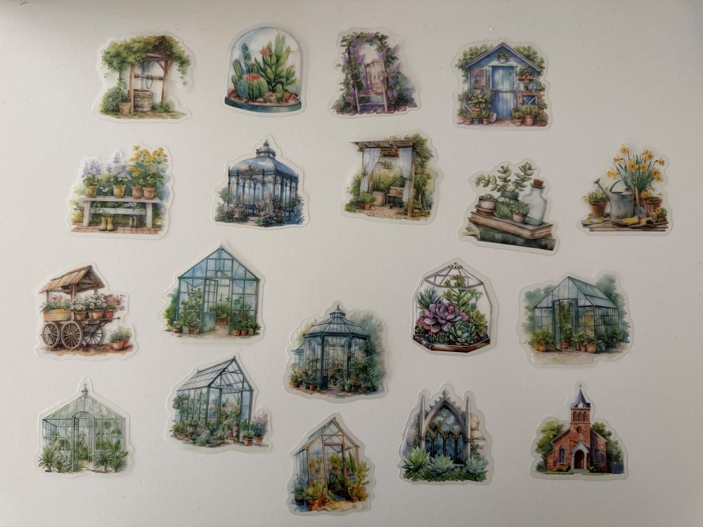 Sticker Set Garten (Neu und originalverpackt) in Solothurn für CHF 3 ...