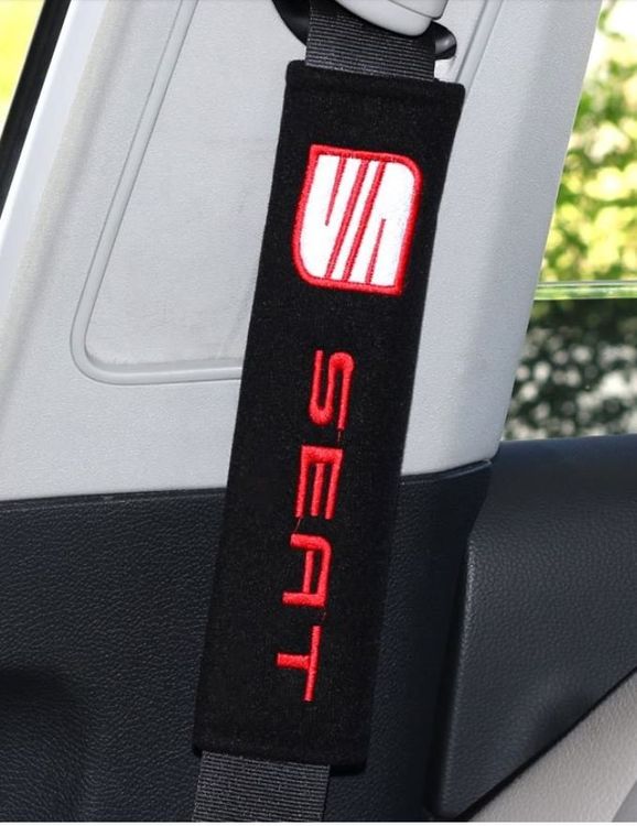 Seat Gurtschutz Gurtpolster Cupra Leon Mii Ibiza Cordoba (Neu und ...