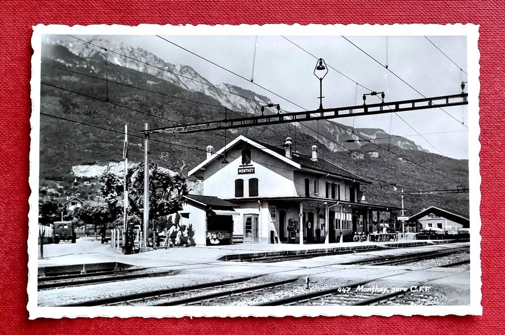 Monthey - Gare - Bahnhof SBB/CFF - Bahnübergang - Barriere (Gebraucht) in Rothrist für CHF 36.5 ...