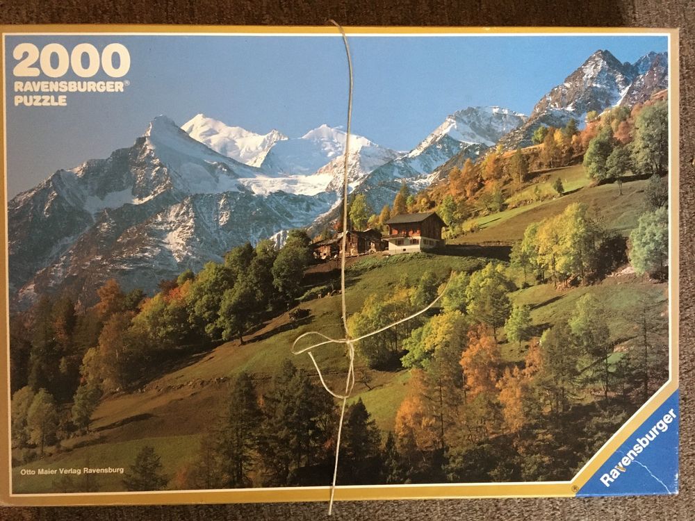 Puzzle Schweizer Landschaft 2000 Teile | Kaufen auf Ricardo