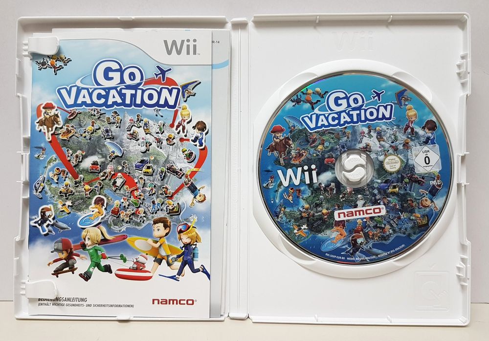Go Vacation 50 Aktivitäten unendlich viele Möglichkeiten Wii (Gebraucht ...