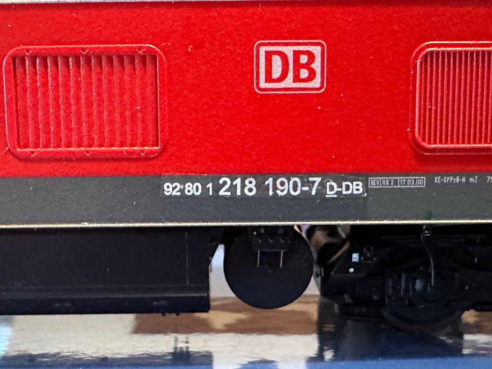 Roco Br 218 190-7 72750 Sylt Shuttle (Gebraucht) in Ettingen für CHF 68 – mit Lieferung auf ...