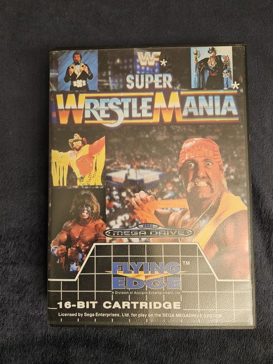 WWF Super Wrestlemania Mega Drive OVP Rarität Klassiker 👍 (Gebraucht ...