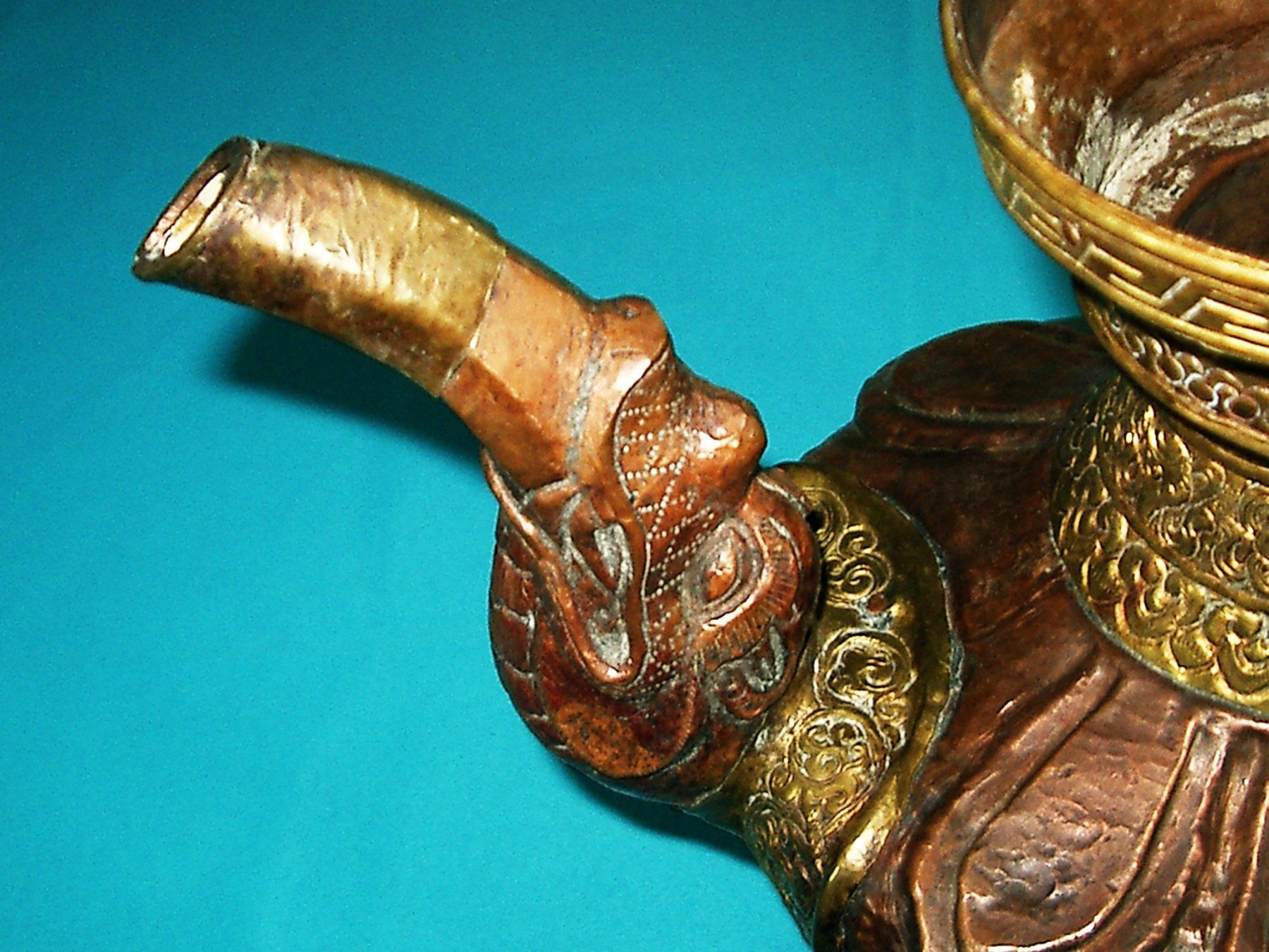 Grosse Teekanne aus der Hymalaia Region, antik, 19. Jh. (Gebraucht) in ...