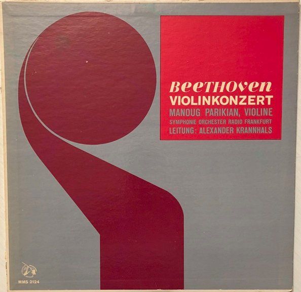 Beethoven – Violinkonzert (LP, Manoug Parikian) (Gebraucht) in ...