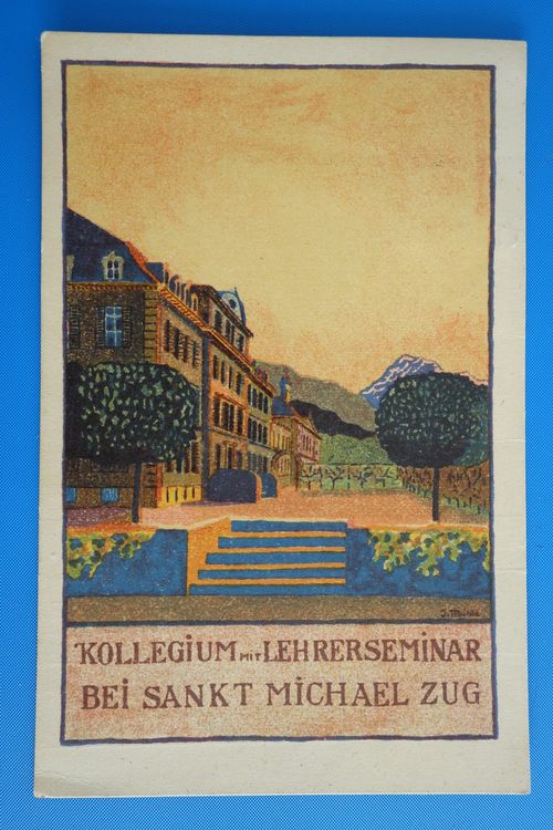 ZUG - Kollegium Sankt Michael - gelaufen 1930 (Gebraucht) in Ibach für ...