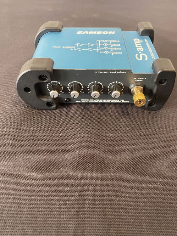 Samson S.Amp Kopfhörerverstärker 4-fach | Kaufen auf Ricardo