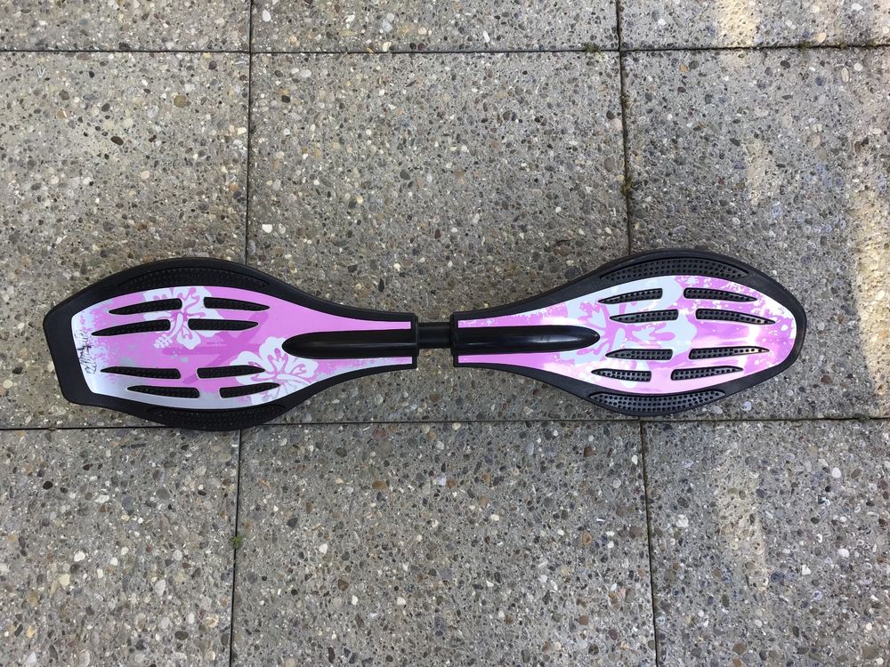Streetsurfing Waveboard Modell: Hibiscus Pink Flower (Neu (gemäss ...
