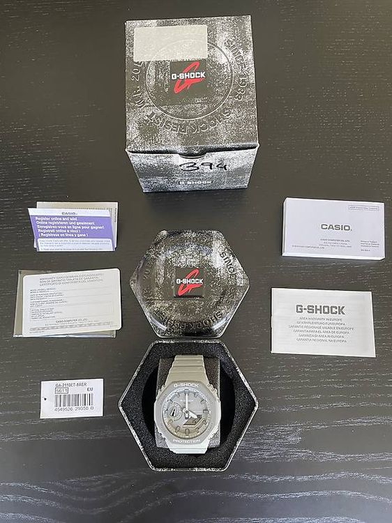 G-Shock GA-2110ET-8AER "Casioak" earth toned grey (Gebraucht) in ...