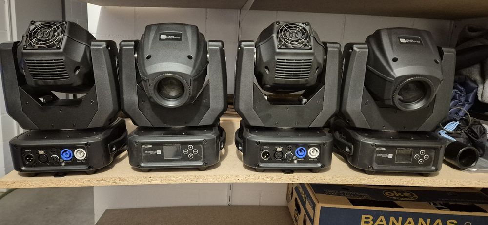 Showtec Phantom 65 Spot Moving Head, 4 Stk. zu verkaufen (Gebraucht) in ...