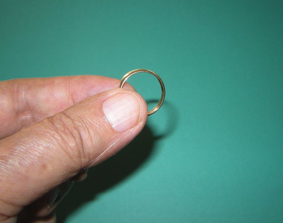 Goldring / Ehering - Innen D 17 mm - Gravur innen: «Gerda» | Kaufen auf Ricardo