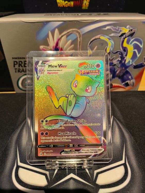 Mew VMAX Rainbow (FST 268) - Pokémon Fusion Strike | Kaufen auf Ricardo