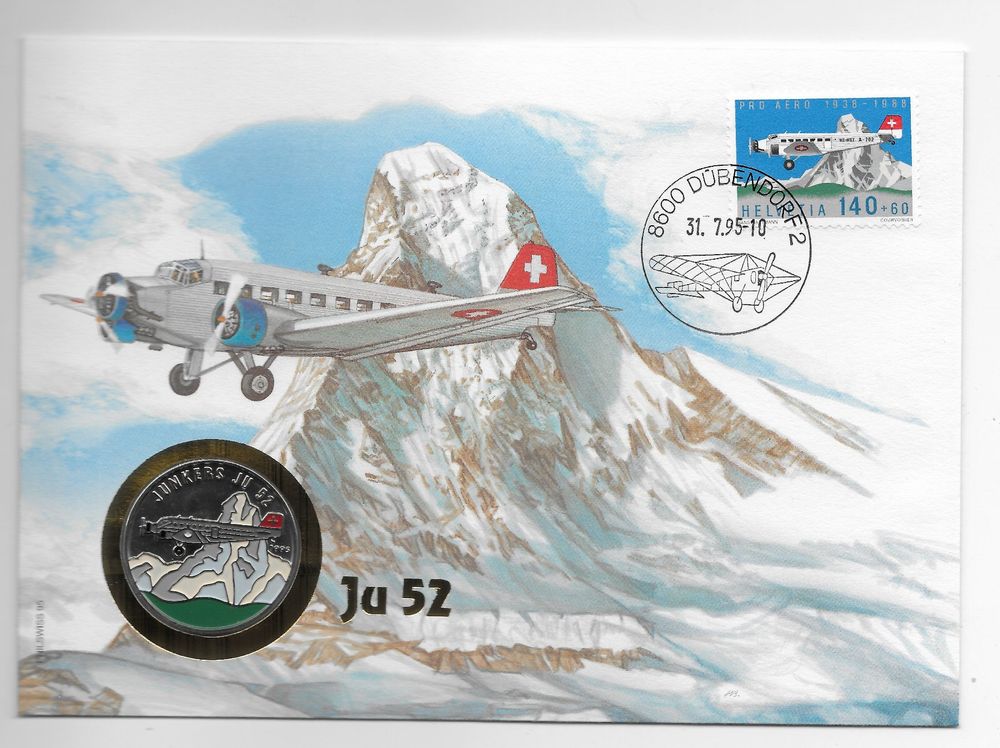 Münzbrief Tante JU 1995 (Neu (gemäss Beschreibung)) in Hefenhofen für CHF 6 – mit Lieferung auf ...