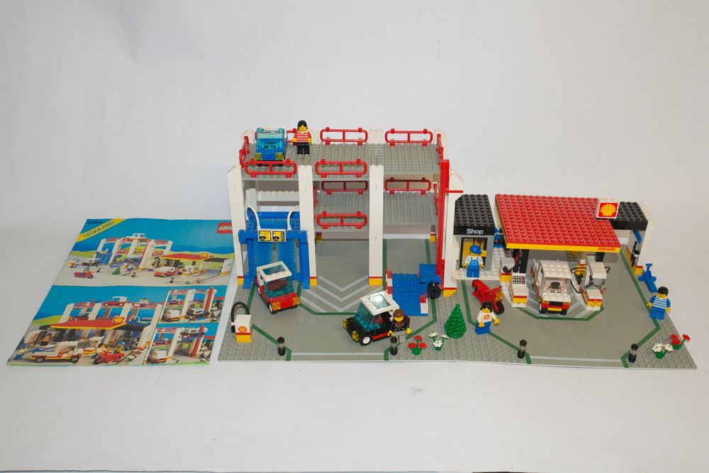 Lego City, Parkhaus und Shelltankstelle, Nr. 6394 | Kaufen auf Ricardo