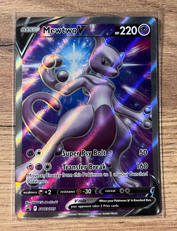 Mewtwo V Pokemon Sword Shield Promo SWSH229 (Gebraucht) in für CHF 1.5 ...