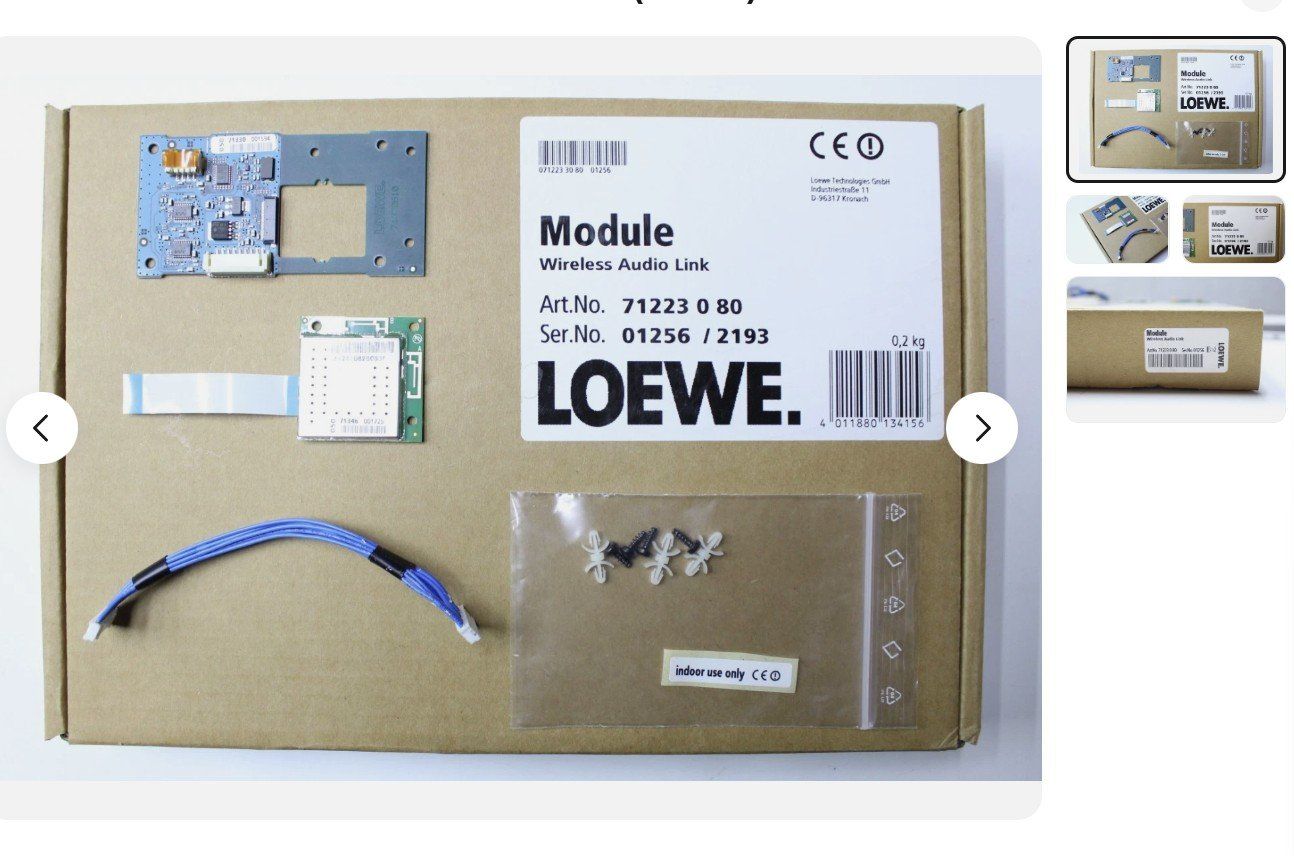 LOEWE Subwoofer 525 Converter mit Module Wireless Audio Link (Gebraucht ...