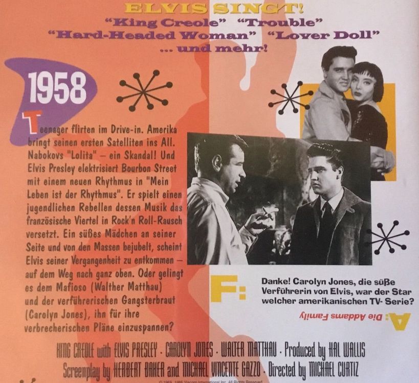 Mein Leben ist der Rhythmus / Elvis '1958 (Neu und originalverpackt) in ...