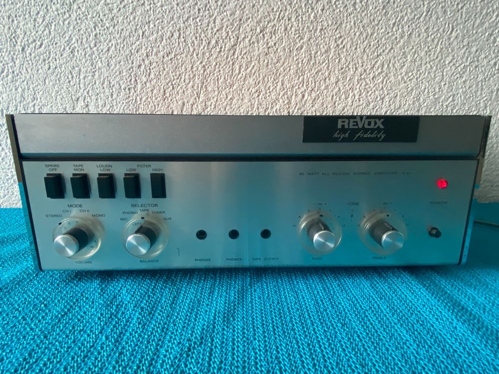 ReVox A 50 Stereo Amplifier | Kaufen auf Ricardo