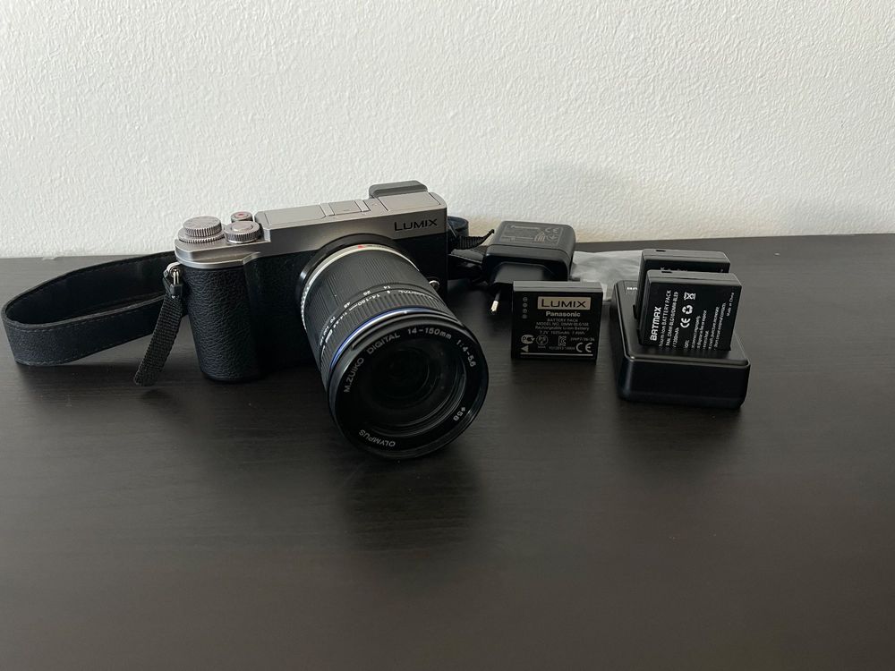 Panasonic Lumix GX9 inkl. Olympus 14-150mm f4-5.6 (Gebraucht) in Nidau ...