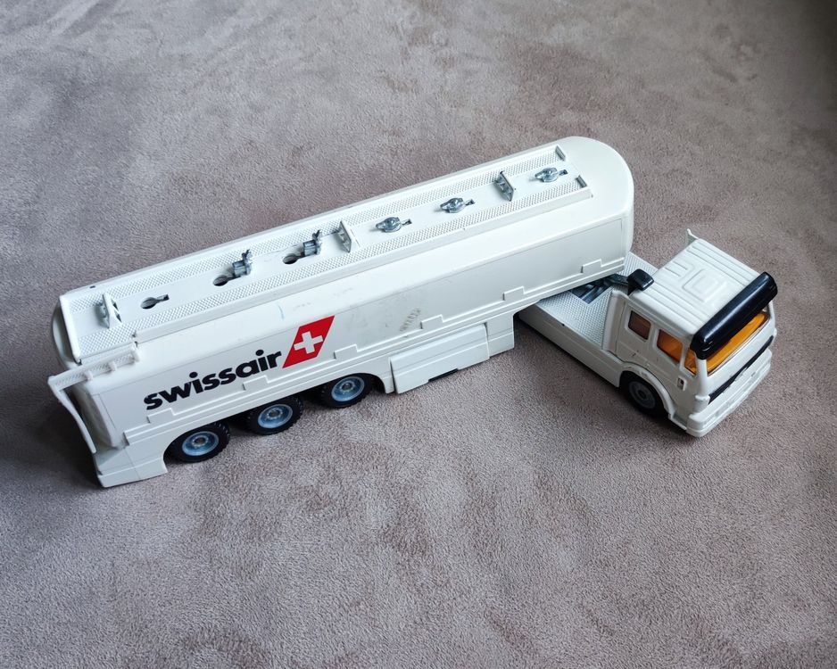 SWISSAIR - Siku Super 3511 Mercedes-Benz SK Tankzug (Gebraucht) in ...