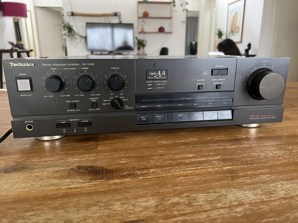 Technics stéréo integrated amplifier SU-V550 (Gebraucht) in Villars sur ...