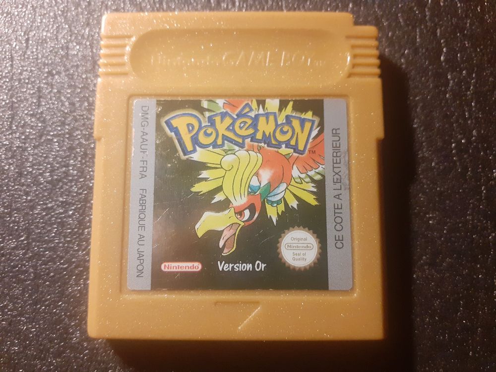 Pokémon Or (Game Boy Color), jeu en français (D'occasion) à Corminboeuf ...