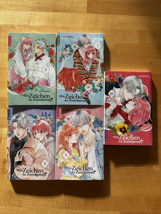 Manga Ein Zeichen der Zuneigung Band 6-10 (Gebraucht) in Ruggell für ...
