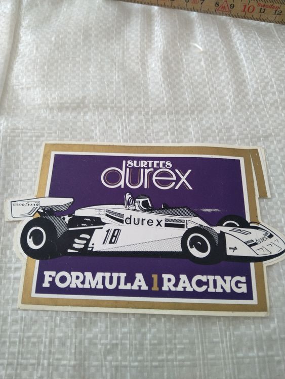 Sticker Formel 1 durex Racing Team | Kaufen auf Ricardo