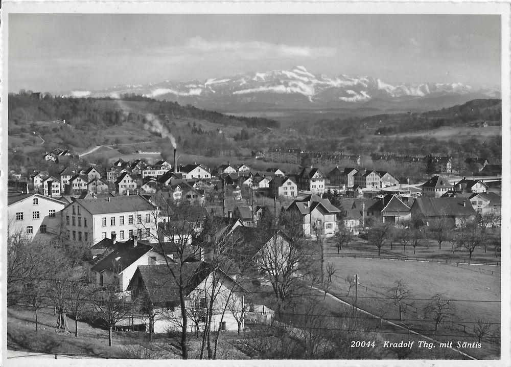 Karte Kradolf 1937 (Gebraucht) in Zürich für CHF 8 – mit Lieferung auf ...