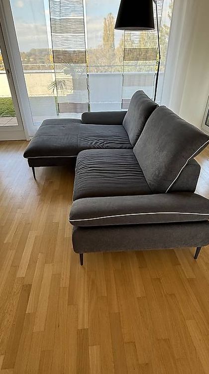 Couch in L-Form (rechts), dunkelgrau (Gebraucht) in Kreuzlingen für CHF ...