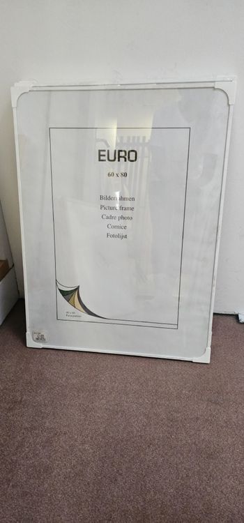 3x Picture Frames EURO 60x80cm New in Foil | Kaufen auf Ricardo