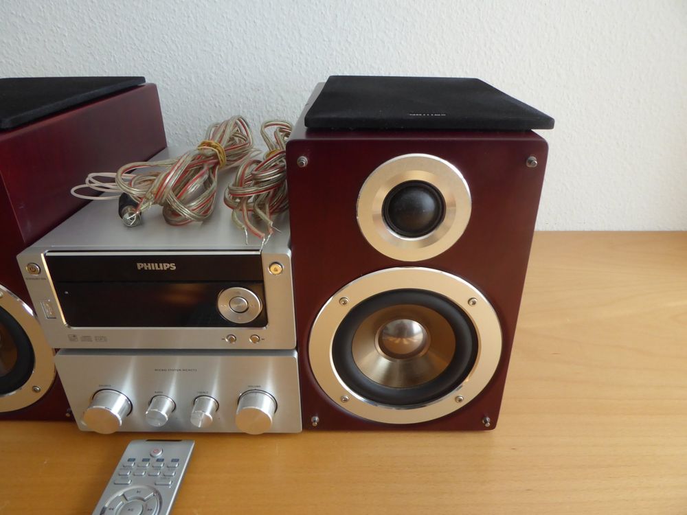 Philips MCM 772/12 Komponenten-HiFi-System 2x100Watt USB Ans (Gebraucht ...