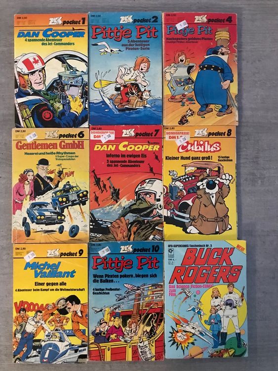 ZACK POCKET - Dan Cooper - Pittje Pit - Buck Rogers | Kaufen auf Ricardo