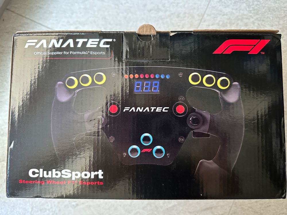Fanatec CSL Elite Club Sport Steering Wheel F1 Esports (Gebraucht) in ...
