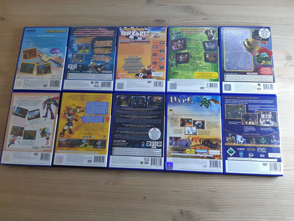 10 PS2 Platformer Spiele: I-Ninja Pac-Man Frogger Jak +... (Gebraucht ...