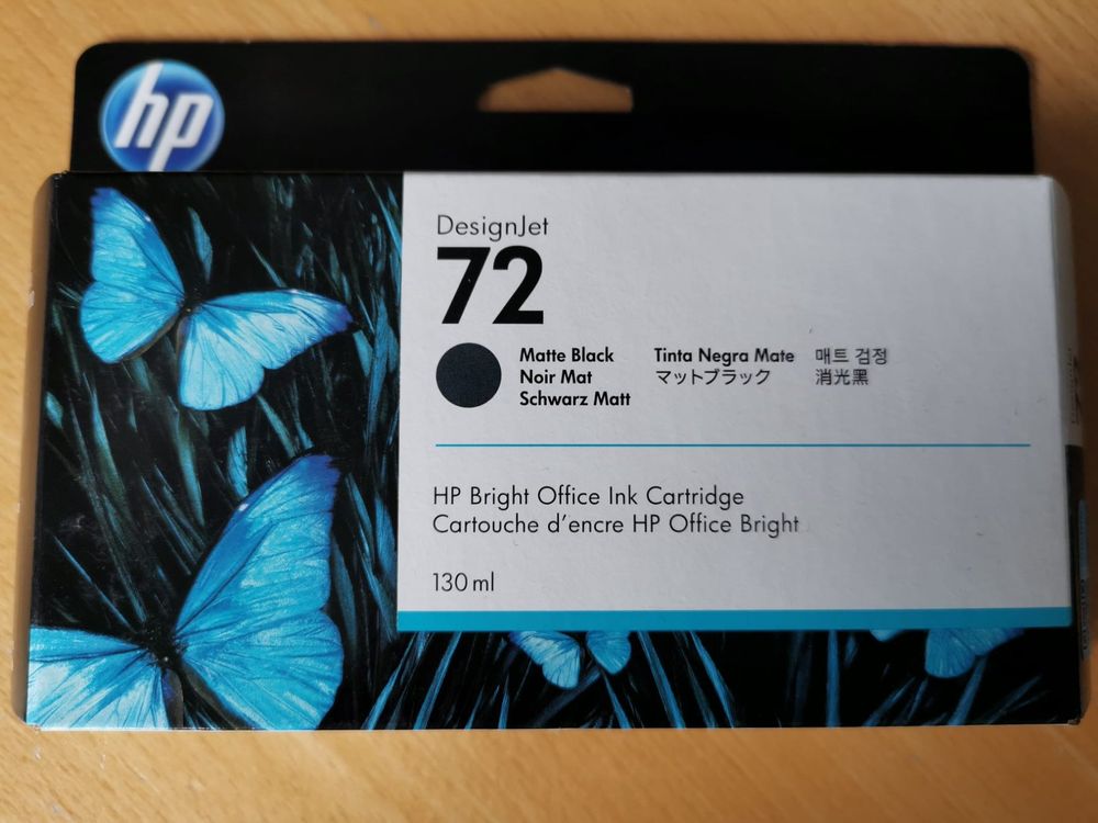 HP DesignJet 72 Patrone Matte Black, C9403A (Neu (gemäss Beschreibung ...