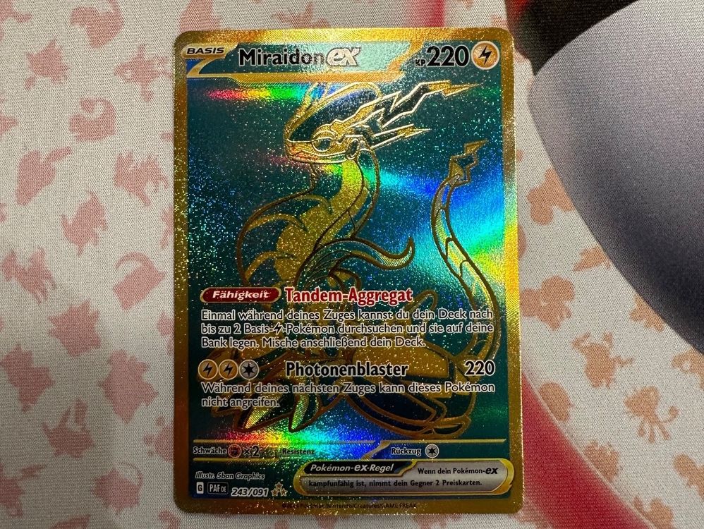 Miraidon-ex PAF 243/091 DE Pokemon Paldeas Schicksale (Neu (gemäss ...