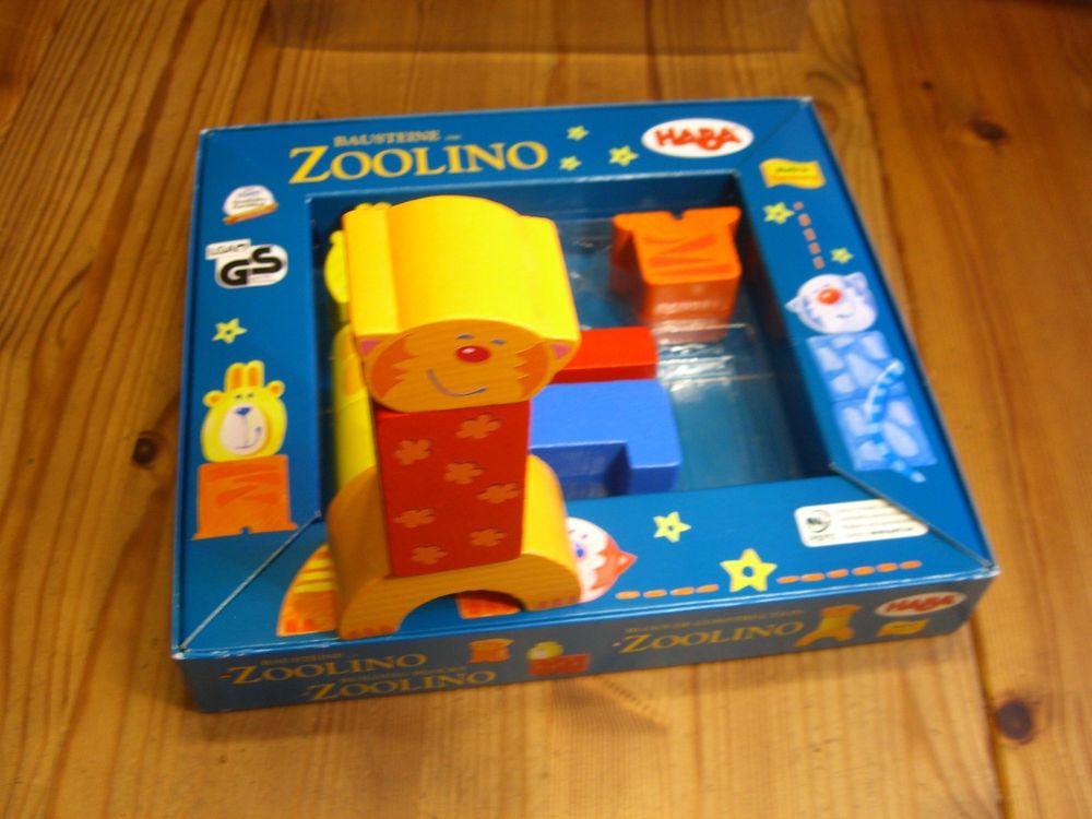 Haba Zoolino Holzbausteine, Tiere stapeln, Top Zustand (Gebraucht) in ...