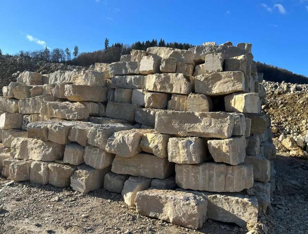 MAUERSTEINE QUADER JURA KALK KALKSTEIN GESTALTUNGSSTEINE (Neu (gemäss ...