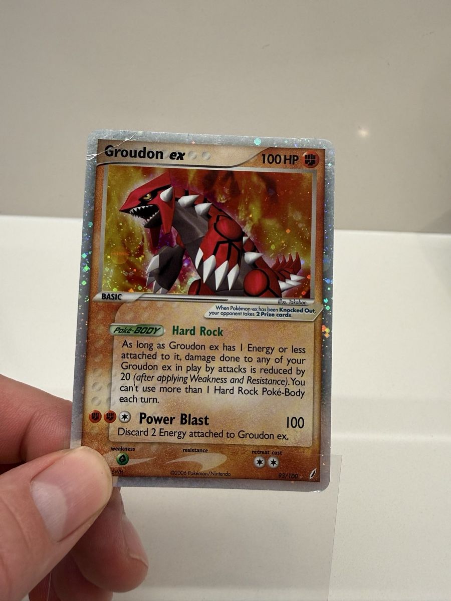 Groudon ex EX Ultra Rare Crystal Guardians 2006 (Gebraucht) in ...