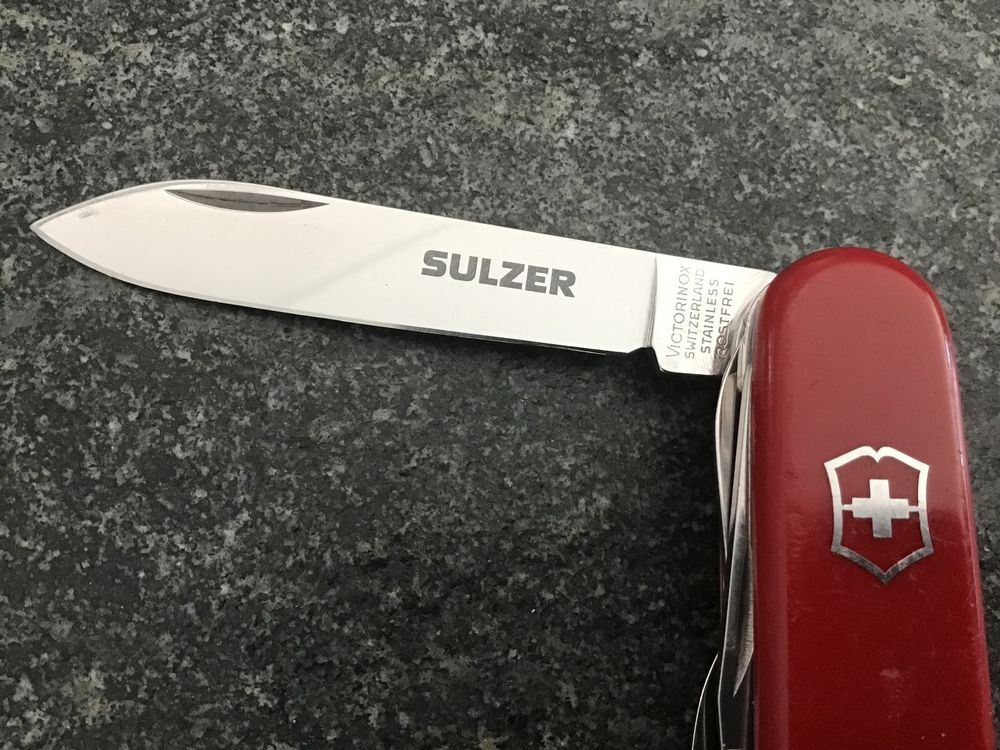 Victorinox Sackmesser "SULZER" Winterthur mit Schere | Kaufen auf Ricardo