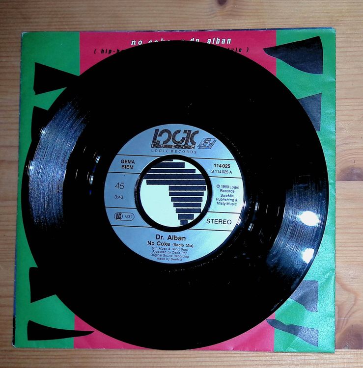 Dr Alban - No Coke Single 7 | Kaufen auf Ricardo