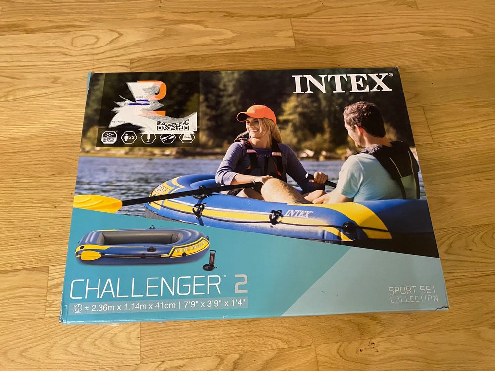 Intex Challenger 2 Set (used once - Moving sale) (Neu (gemäss ...