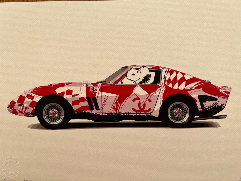 DEATH NYC « Ferrari Snoopy Auto » 59/100 | Kaufen auf Ricardo