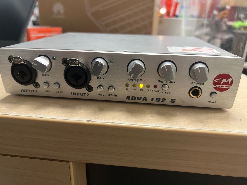 SM Pro Audio ADDA 192-S Analog / Digital Audio Interface (Gebraucht) in ...