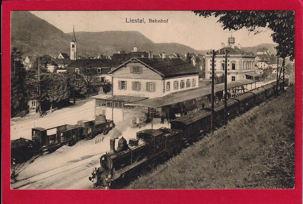AK LIESTAL BAHNHOF, DAMPFLOK (Gebraucht) in Grüningen für CHF 35 – mit ...