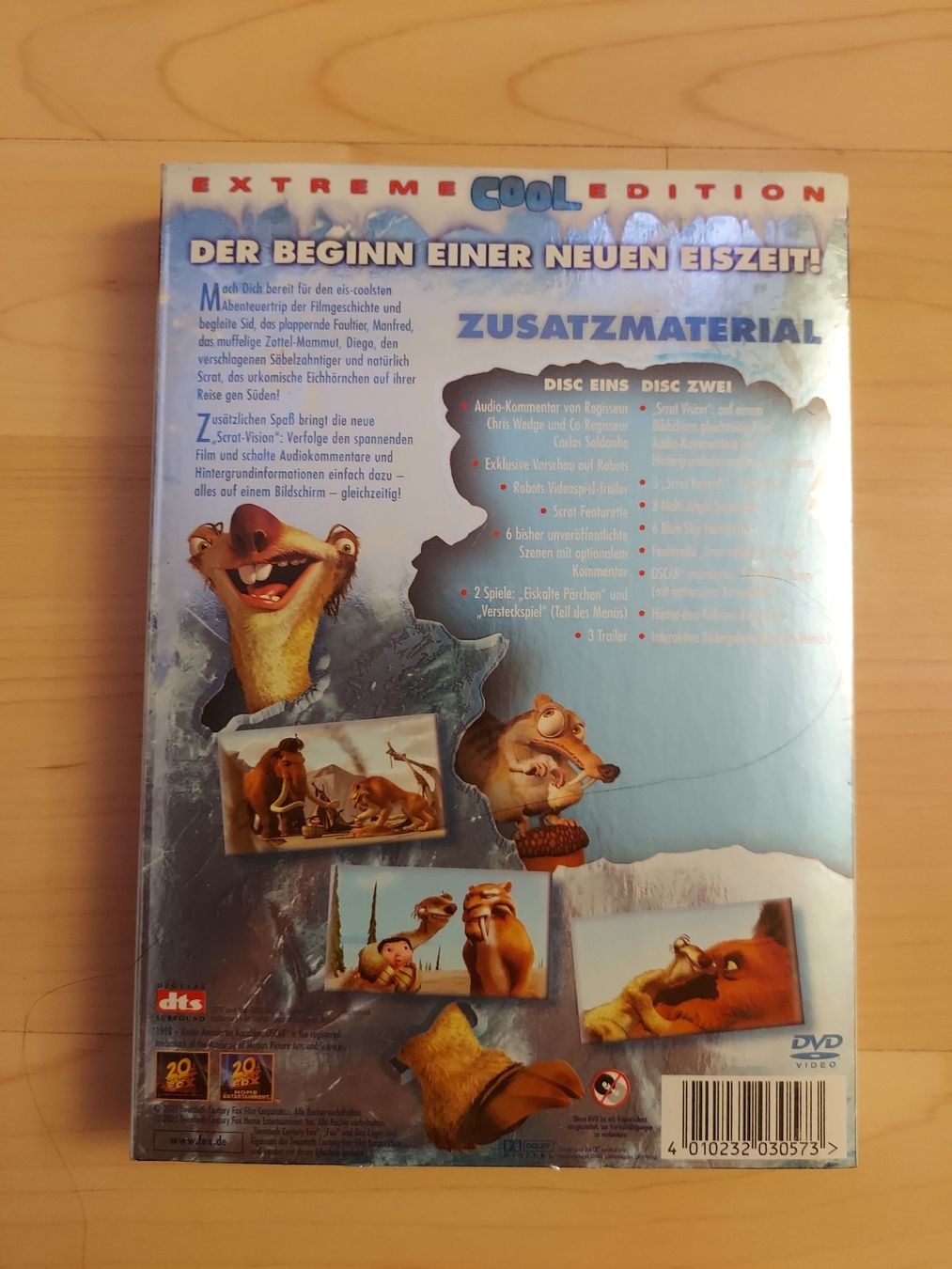 Ice Age DVD, Extrem Cool Edition, in guten Zustand (Neu (gemäss ...