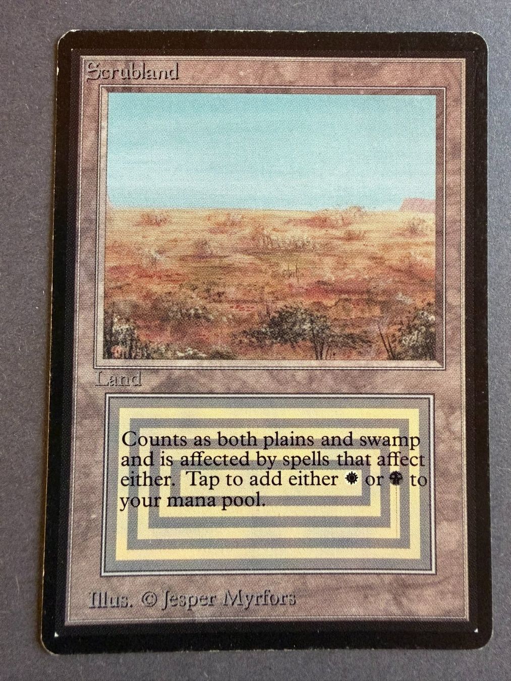 Scrubland // Doppelland // Dual Land // BETA // Magic (Gebraucht) in ...