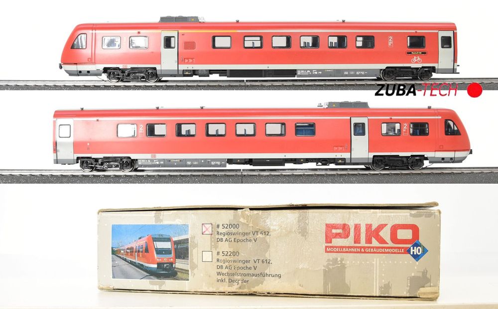 Piko 52000 Dieseltriebzug VT 612 DB H0 GS Digital mit OVP | Kaufen auf ...