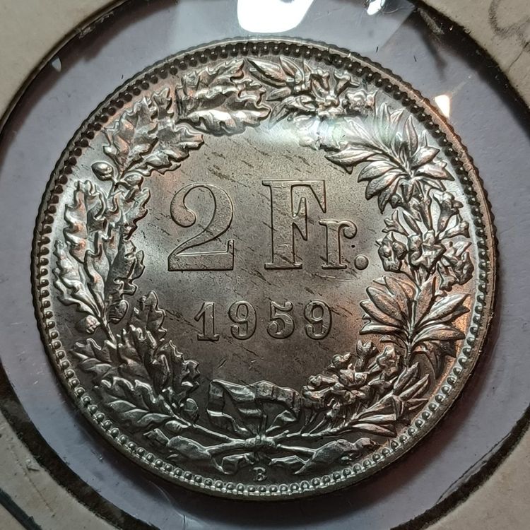 2 Franken 1959 stgl | Kaufen auf Ricardo